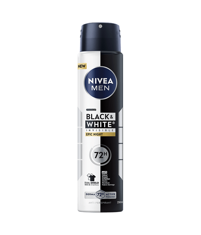 Black & White Invisible - Epic Night Spray – NIVEA