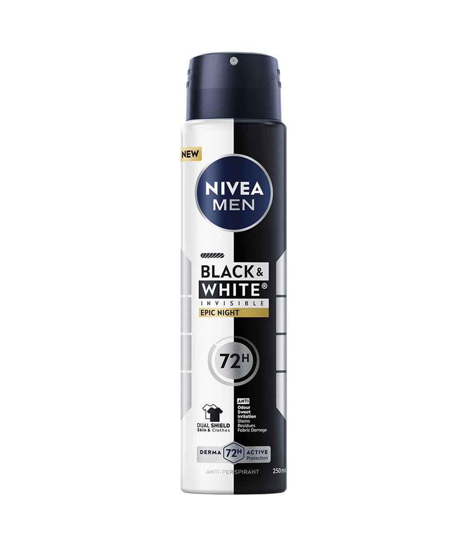 Black & White Invisible - Epic Night Spray – NIVEA