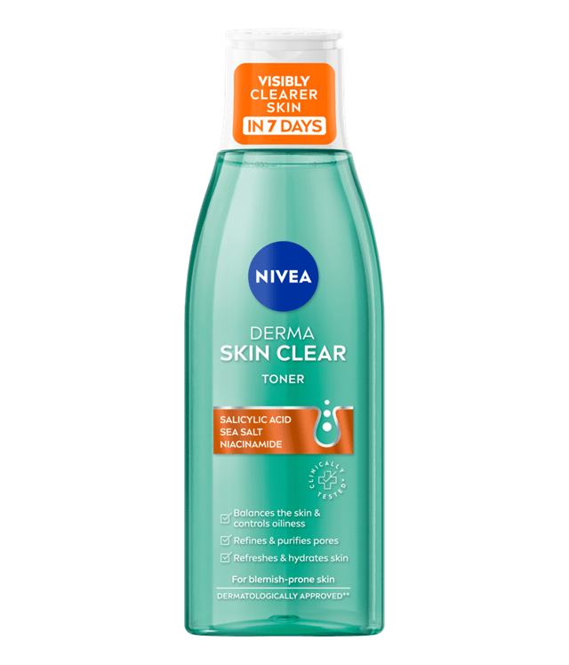 Derma Skin Clear Toner 200ml | Face Cleanser | NIVEA