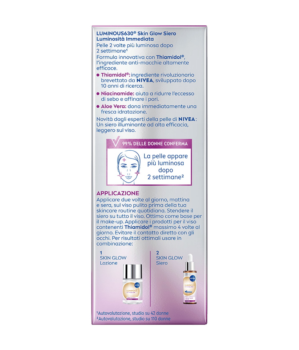 LUMINOUS630® SKIN GLOW Siero Luminosità Immediata- NIVEA