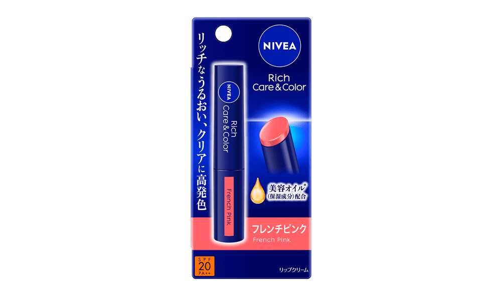ニベア リッチケア＆カラーリップ フレンチピンク - NIVEA