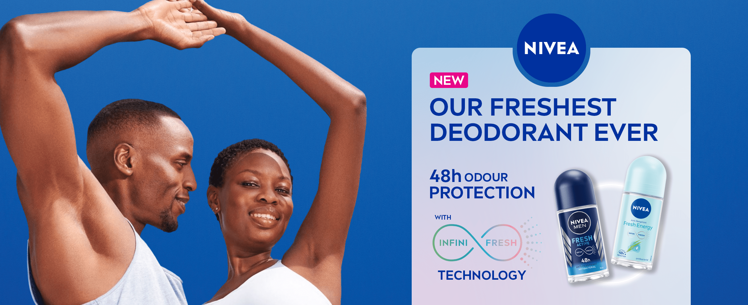New NIVEA Fresh Deo | Win a Trip for 2 to Diani!